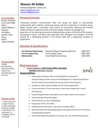 Manzar Ali Safdar | PDF