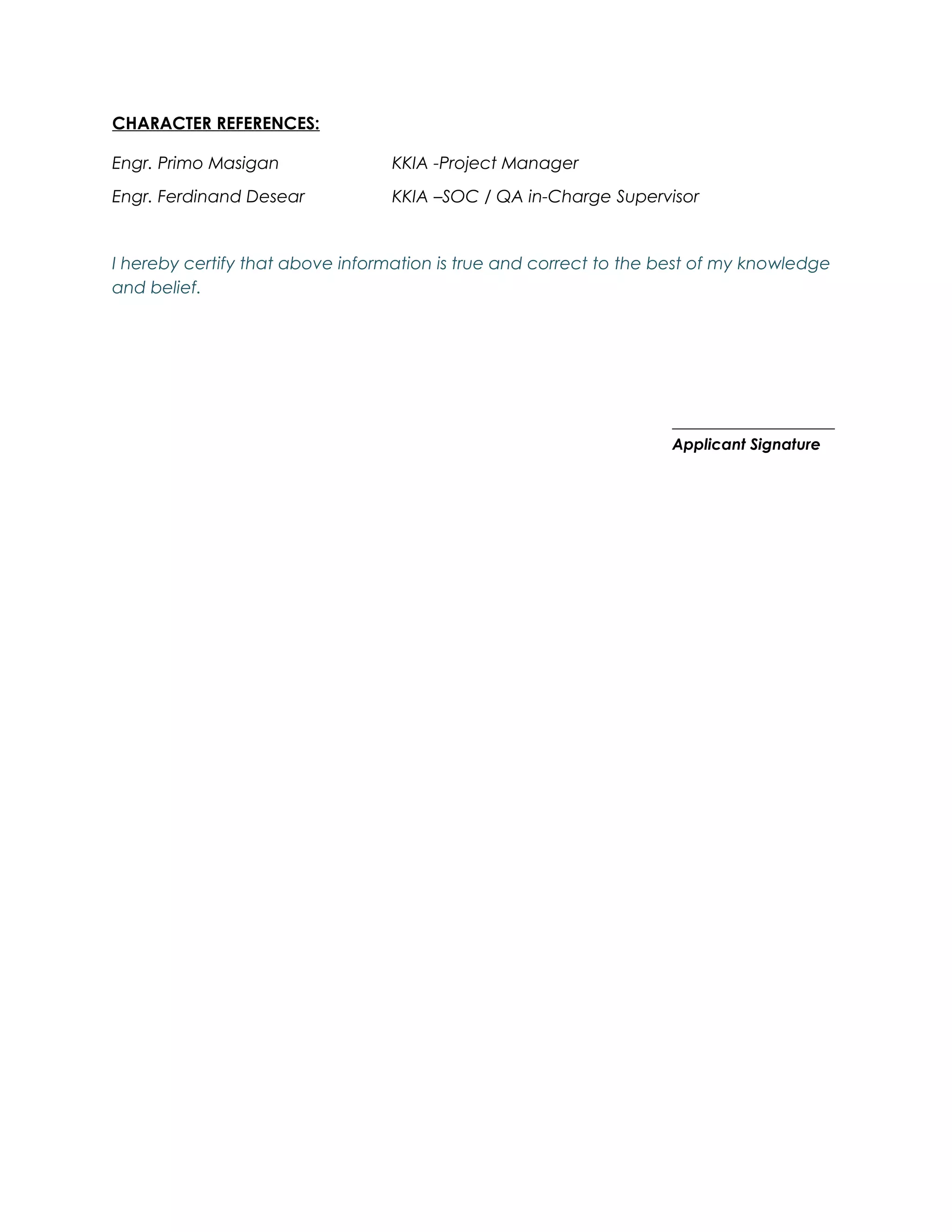 Nickson RESUME | PDF