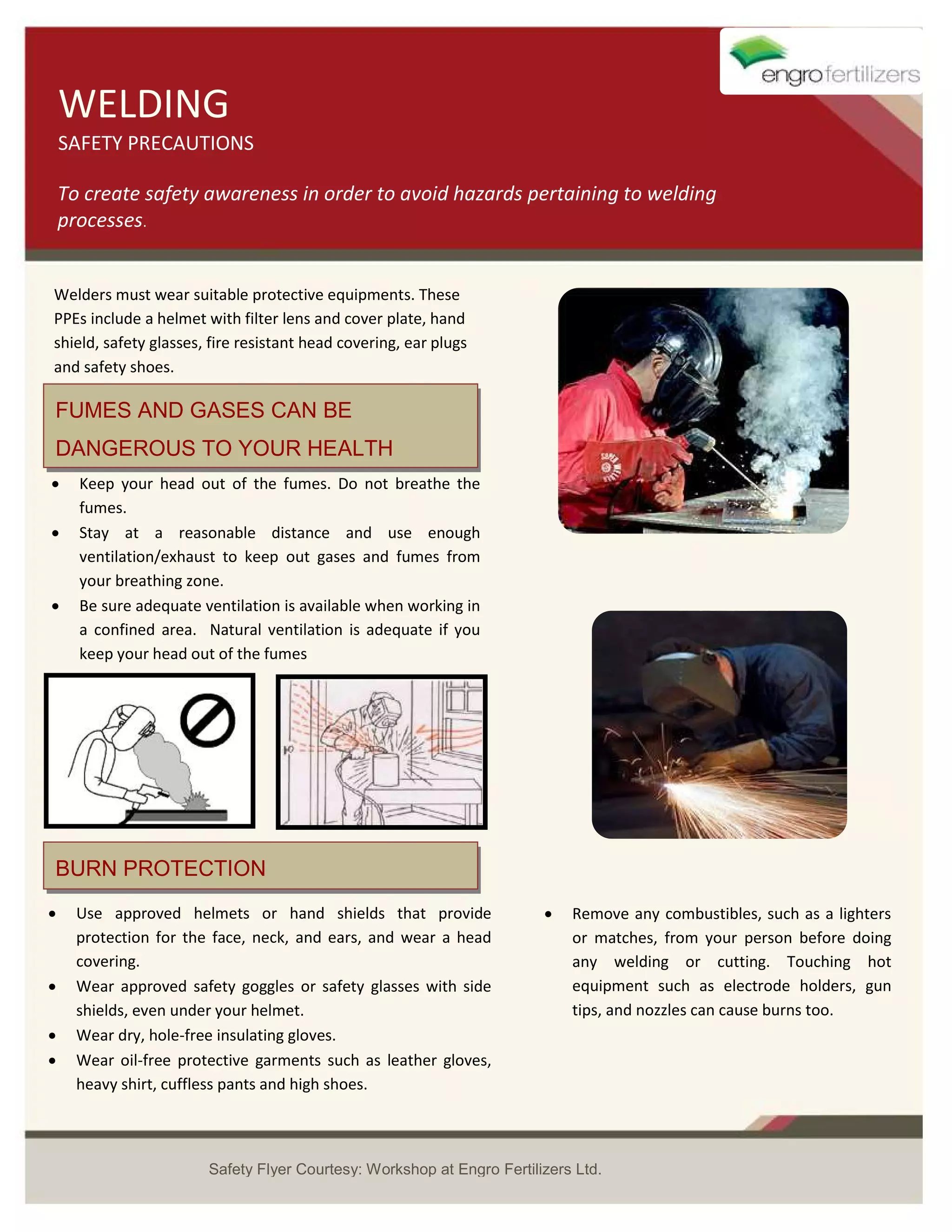Safe Welding Practices | PDF
