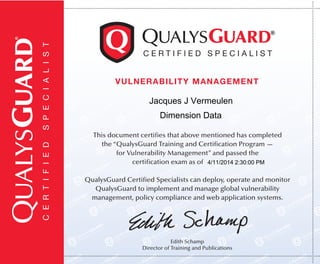 QualysGuard | PDF