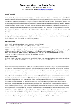 Ian Gough - CV Sept 16 | DOCX