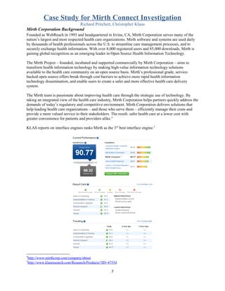 Mirth Connect as Interface Engine Case Study v2 | DOC