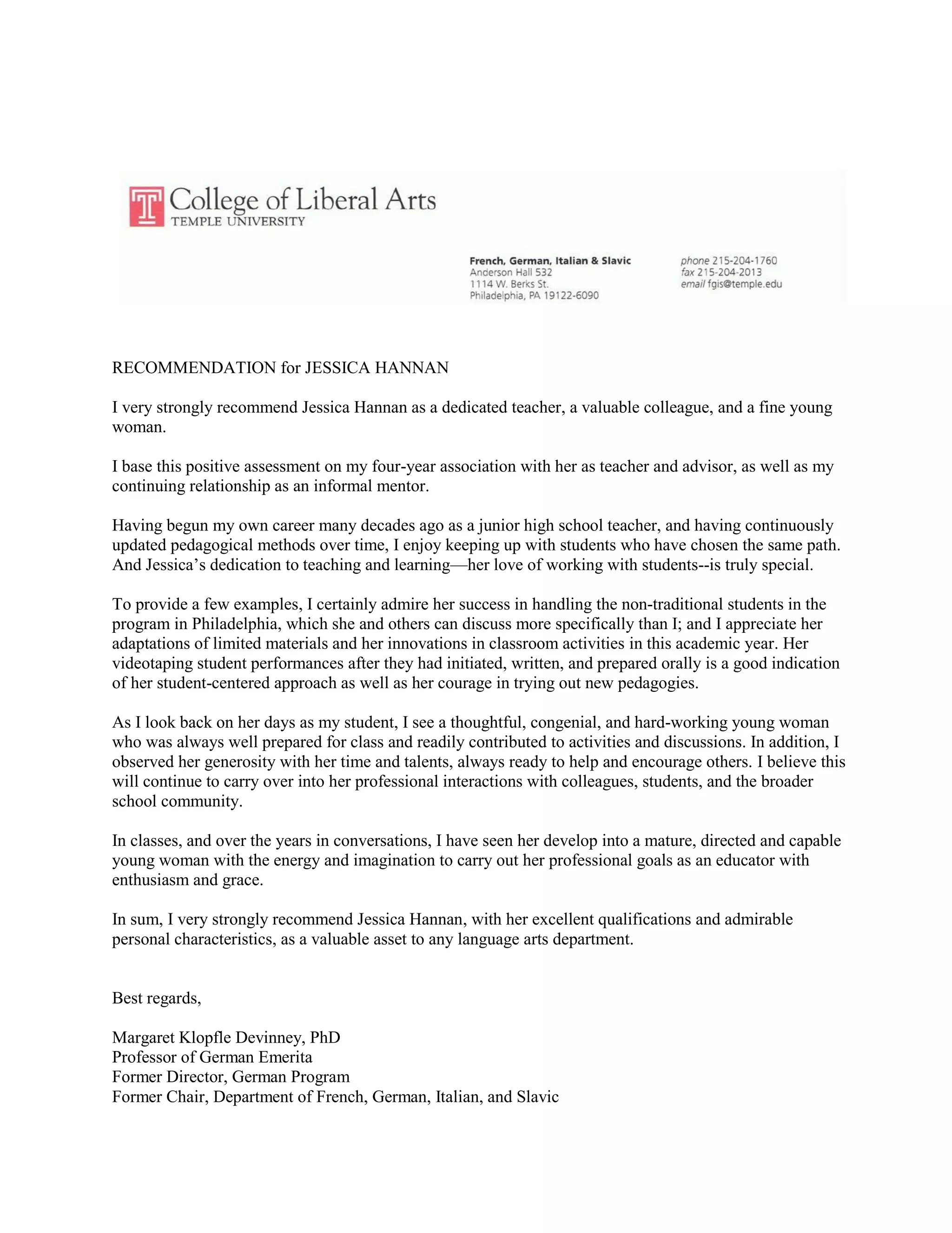 Jessica_Hannan_Devinney_LetterofRec | PDF