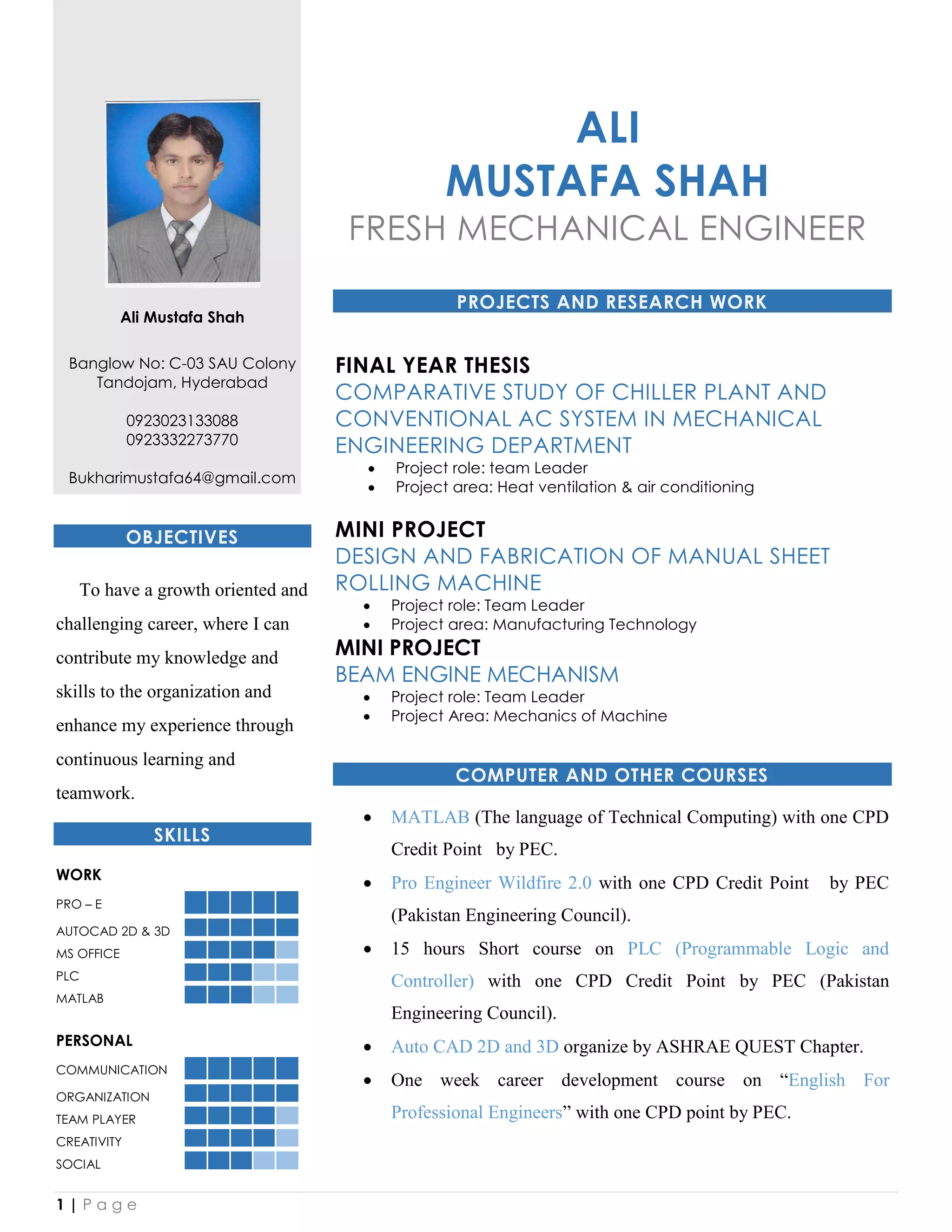 MY CV (2) | PDF
