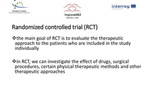 Experimental epidemiological methods | PPTX