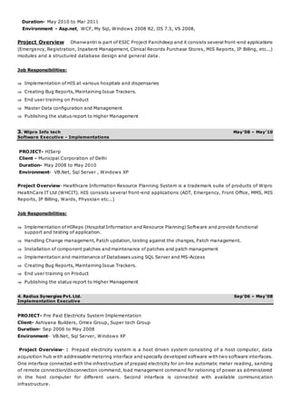 Manish Singh resume | DOCX