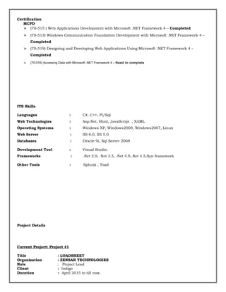 ChandanResume | PDF