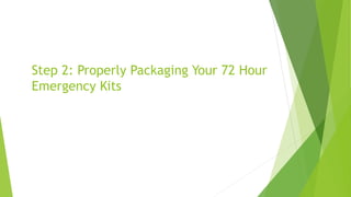 72 hours kit | PPTX