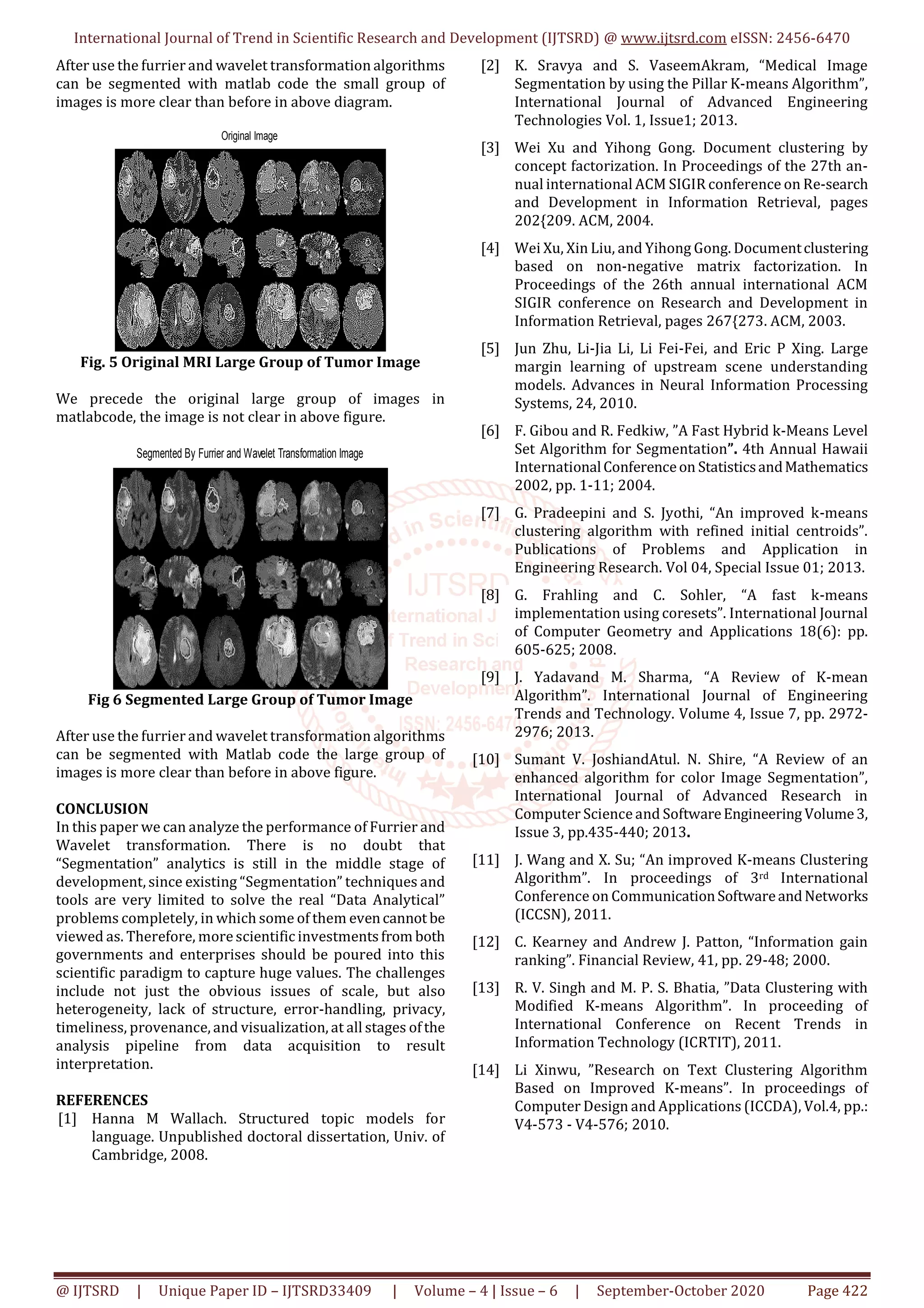 Hybrid Approach For Brain Tumour Detection In Image Segmentation Pdf