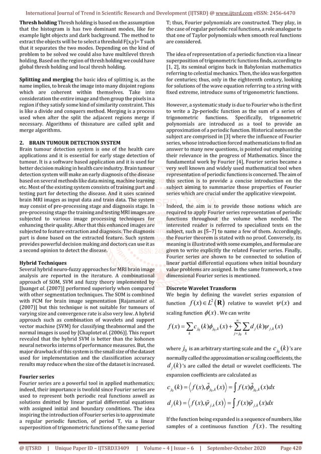 Hybrid Approach For Brain Tumour Detection In Image Segmentation Pdf