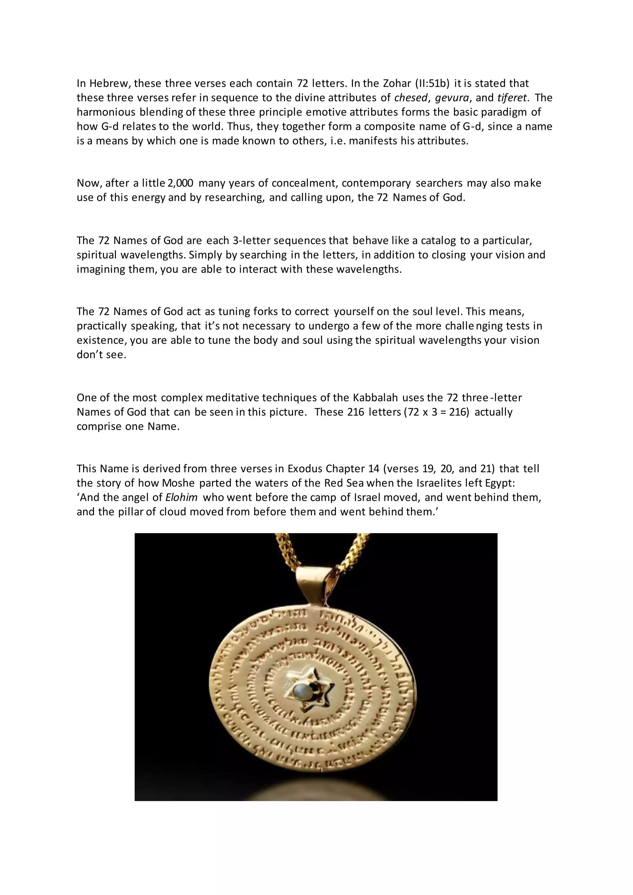 72 names of god | DOCX