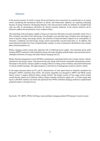 Shobin John-solar pv cell utilization and charging | PDF