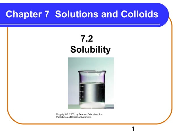 solubility | PPT