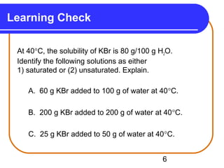 solubility | PPT