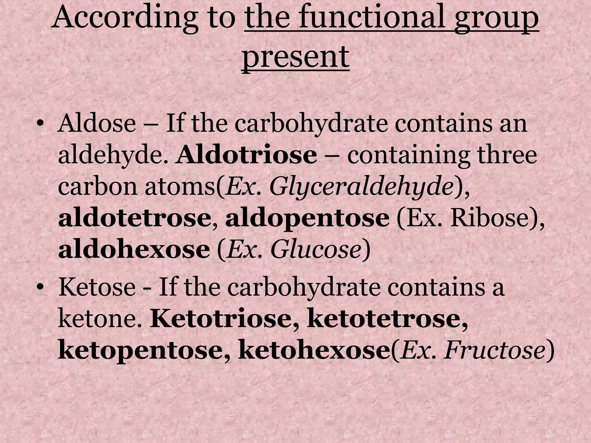 Chemistry of biomolecules for BS CHEMISTRY | PPT