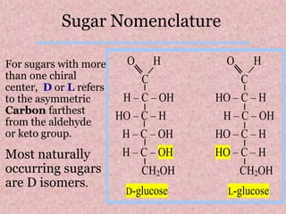 Chemistry of biomolecules for BS CHEMISTRY | PPT