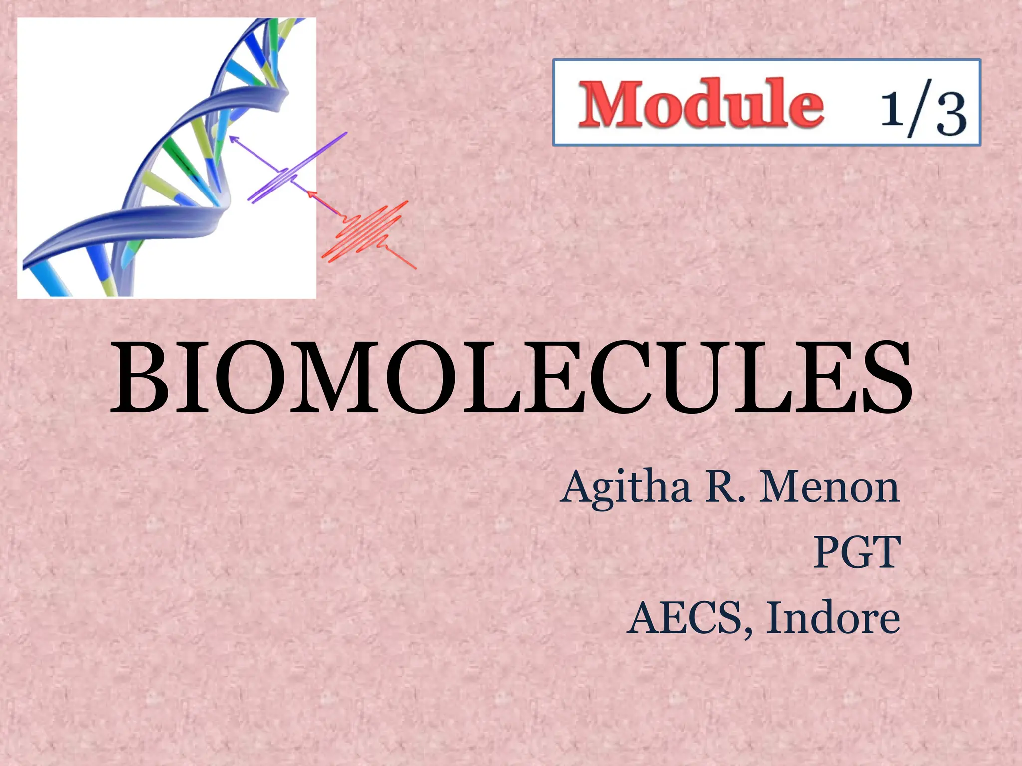 Biomolecules Module Carbohydrates Lipids Proteins and Nucleic Acid.ppt