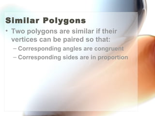 7 3 Similar Polygons | PPT