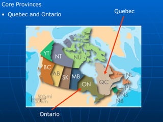 7.3 - Subregions of Canada | PPT | North America Travel | Travel Locations