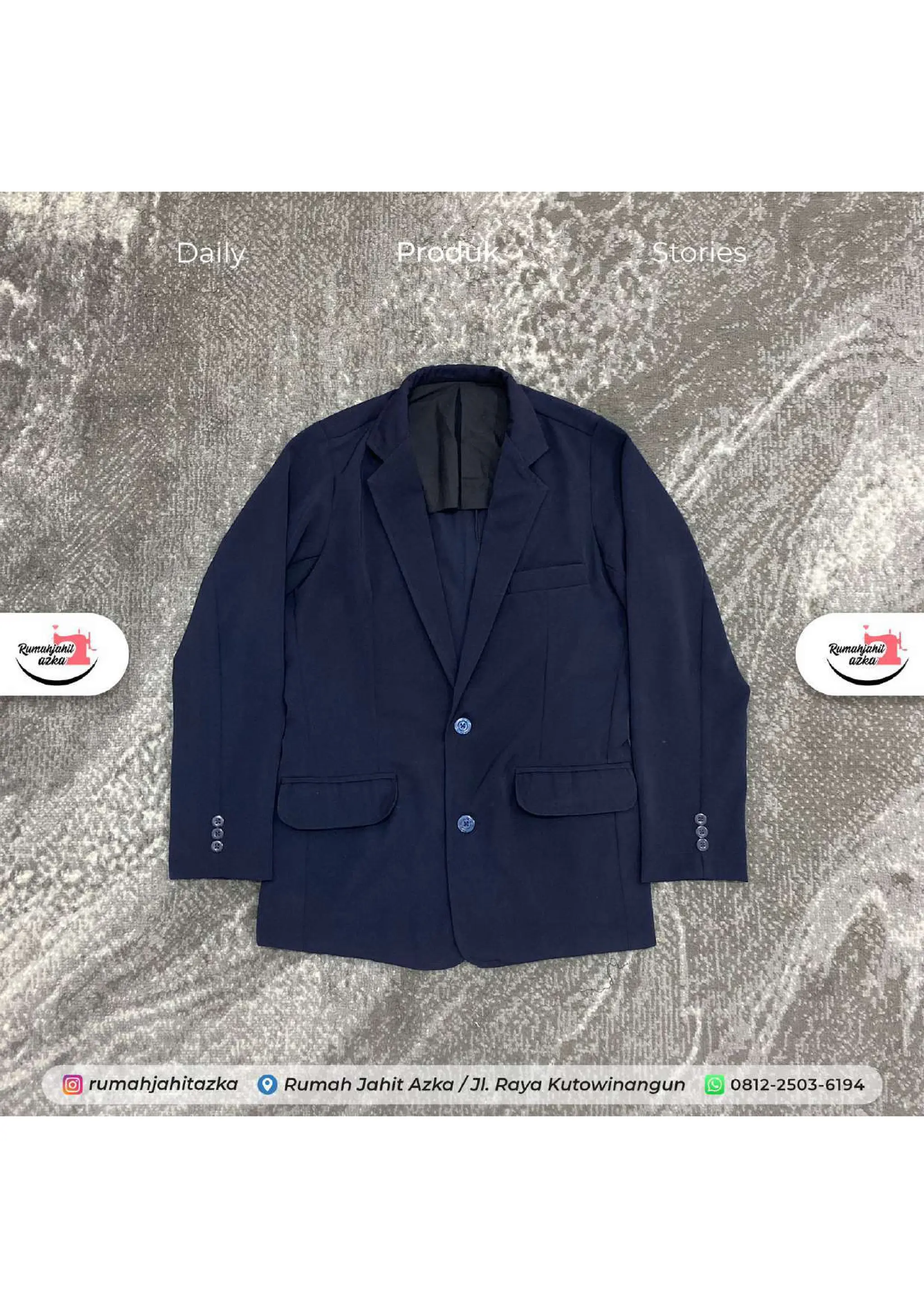 Custom Jahit Jas Almamater Mahasiswa Rumah Jahit Azka | PDF