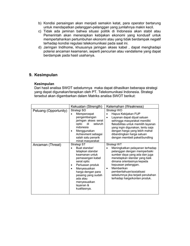SWOT Pt Tlkom.pdf