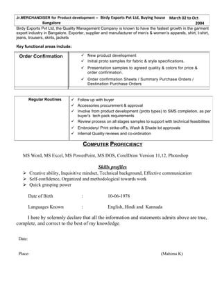 mahima cv new | PDF