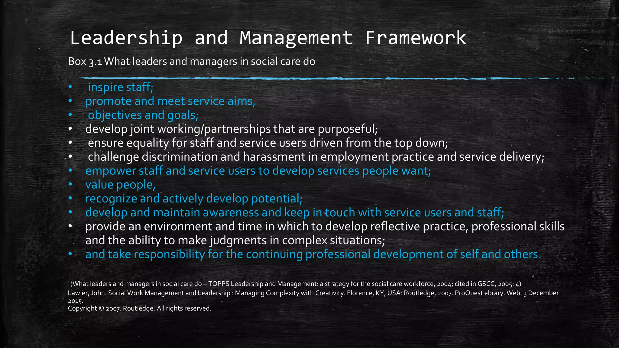 Leadership in Social Work (1) | PPTX