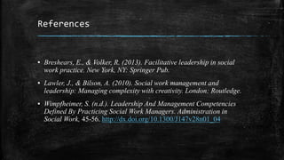 Leadership in Social Work (1) | PPTX