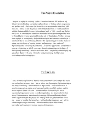 73032066 poultry-project-proposal | DOC