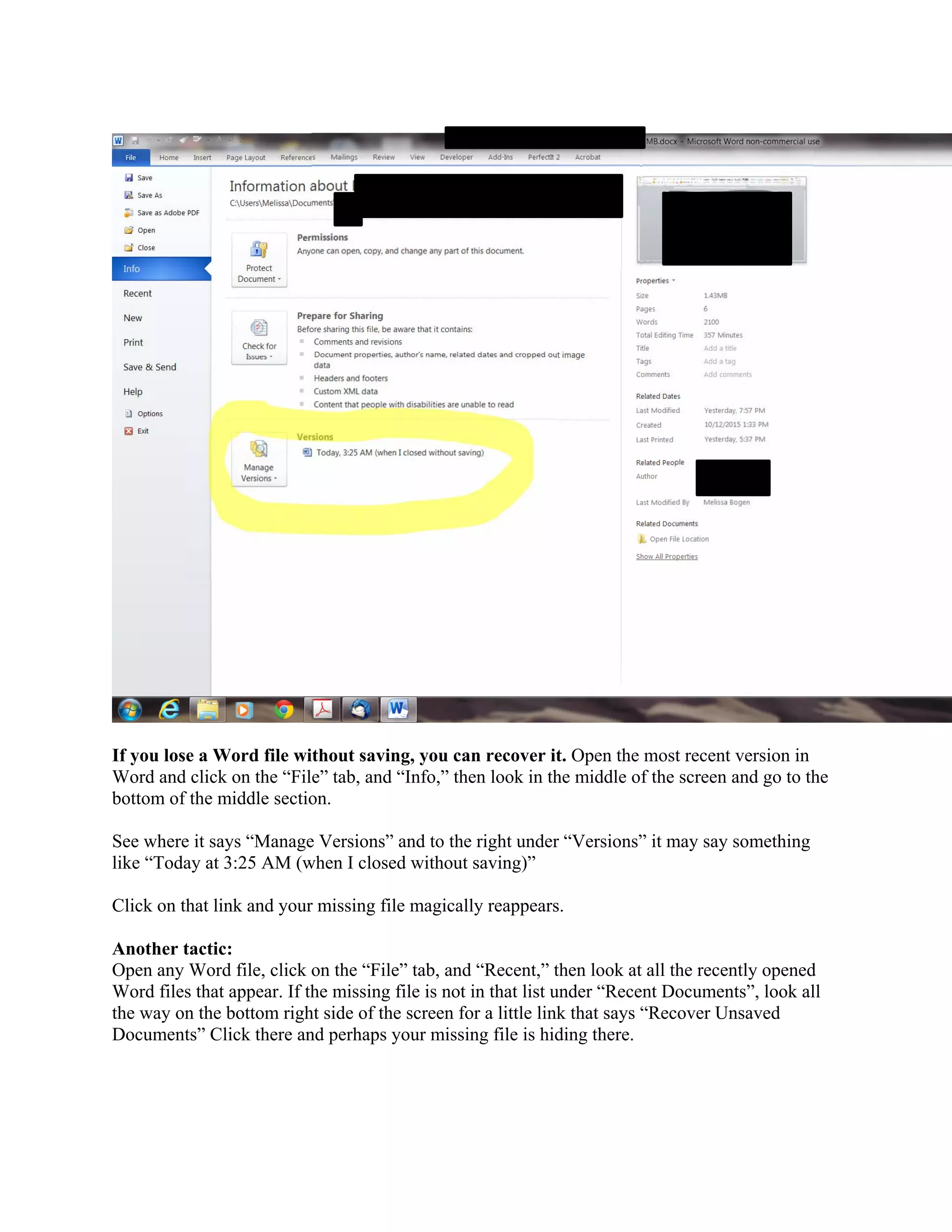Finding lost files | PDF