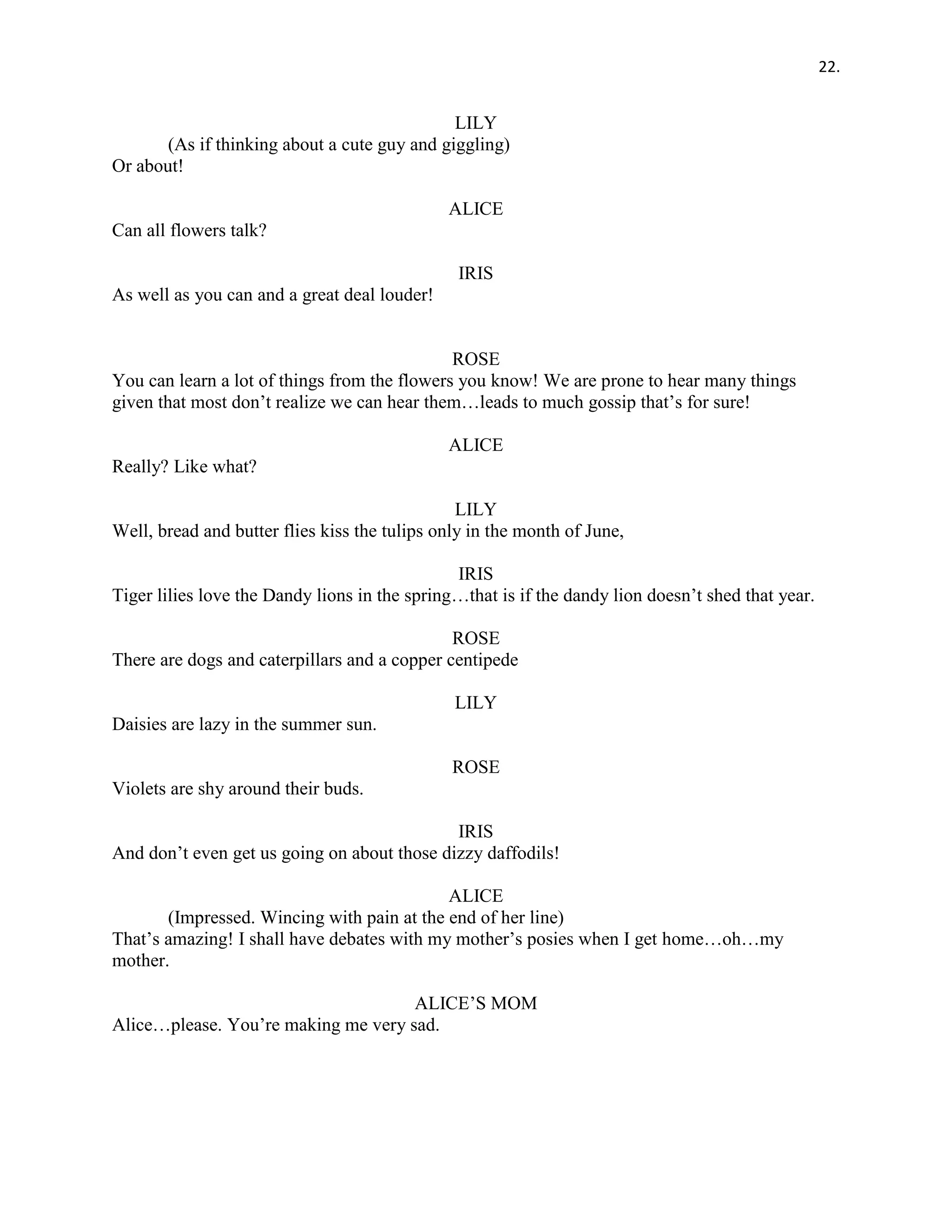 Alice-In-Wonderland-Script | PDF