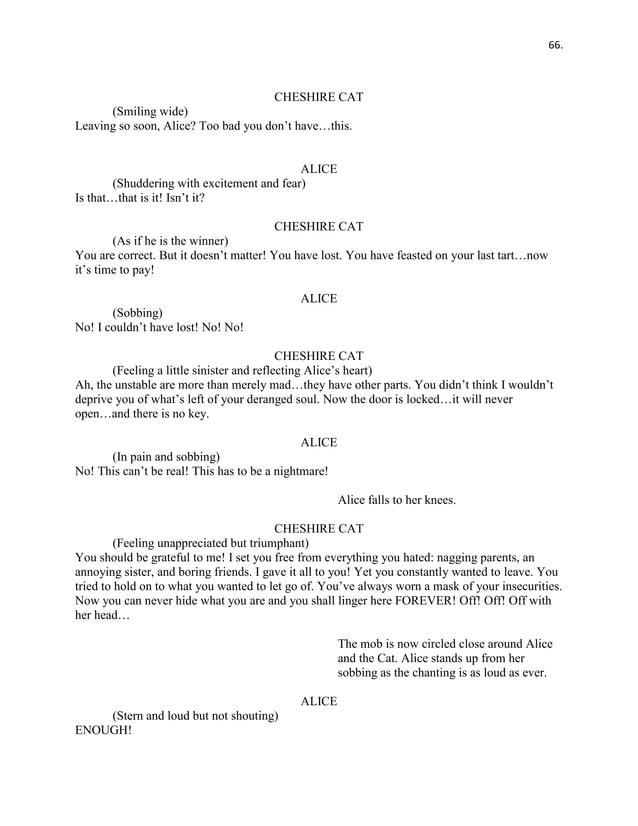 Alice-In-Wonderland-Script
