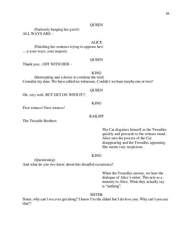 Alice-In-Wonderland-Script