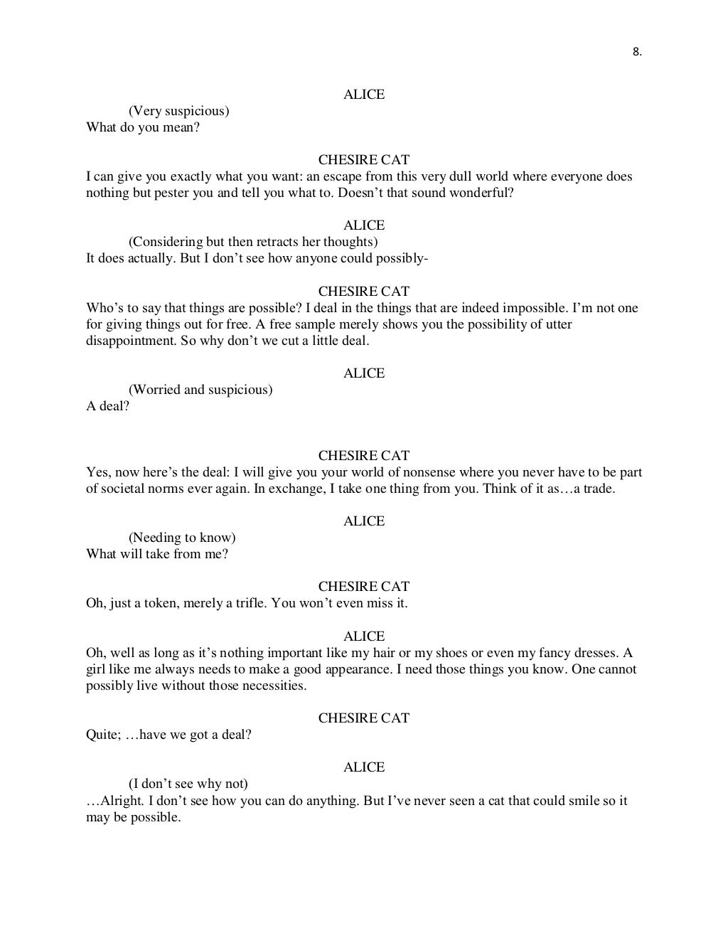 Alice-In-Wonderland-Script