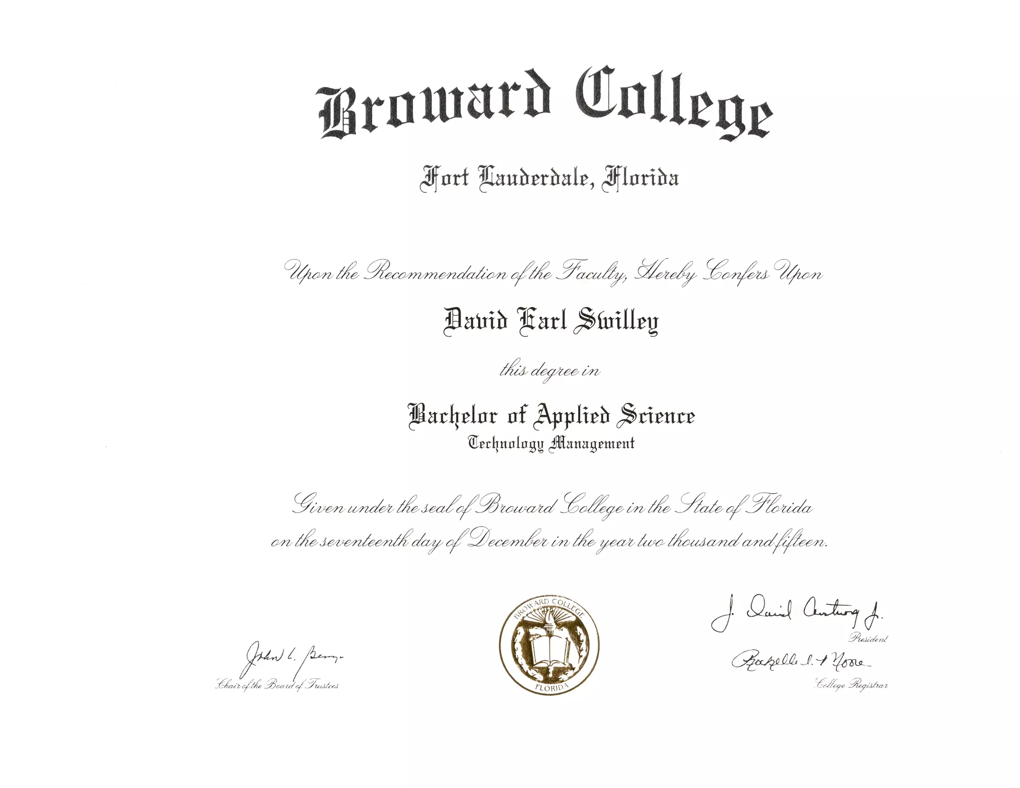 BAS Degree - Technology Management (1) | PPT