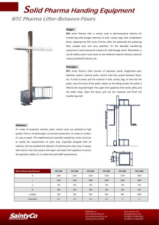 Solid Pharma Handing Equipment-2017 | PDF