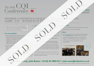 CQI sponsorship pack 2016_JR Feb 2 | PPT