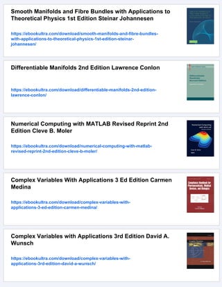 Complex Manifolds 1, reprint with errata Edition James Morrow | PDF