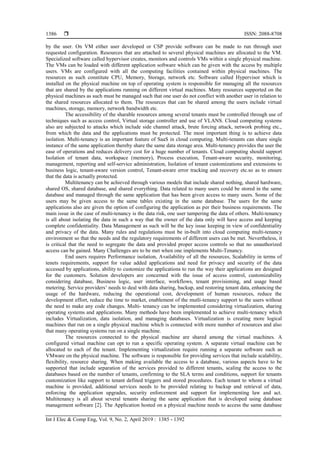 Securing multi-tenancy systems through multi DB instances and multiple databases on different ...