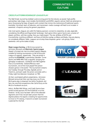 Spotlight On_Esports | PDF