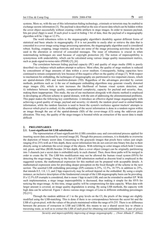 Security and imperceptibility improving of image steganography using ...