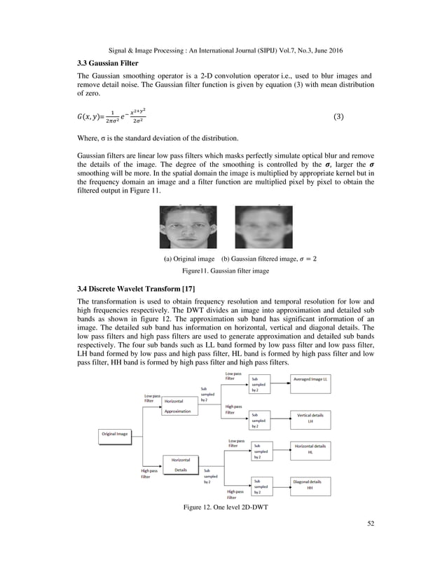 COMPRESSION BASED FACE RECOGNITION USING DWT AND SVM | PDF