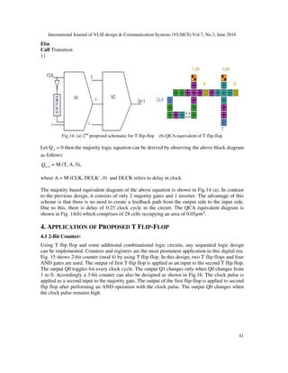 DESIGNING AN EFFICIENT APPROACH FOR JK AND T FLIP-FLOP WITH POWER DISSIPATION ANALYSIS USING QCA ...