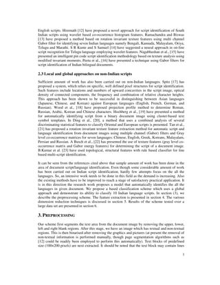 DIMENSION REDUCTION FOR SCRIPT CLASSIFICATION- PRINTED INDIAN DOCUMENTS ...