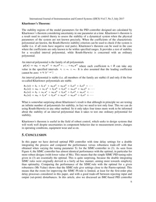 DESIGN OF PID CONTROLLERS INTEGRATOR SYSTEM WITH TIME DELAY AND DOUBLE INTEGRATING PROCESSES | PDF