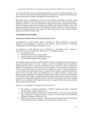 A Review of Various Methods Used in the Analysis of Functional Gene Expression Data | PDF