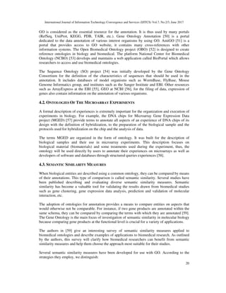 A Review of Various Methods Used in the Analysis of Functional Gene Expression Data | PDF