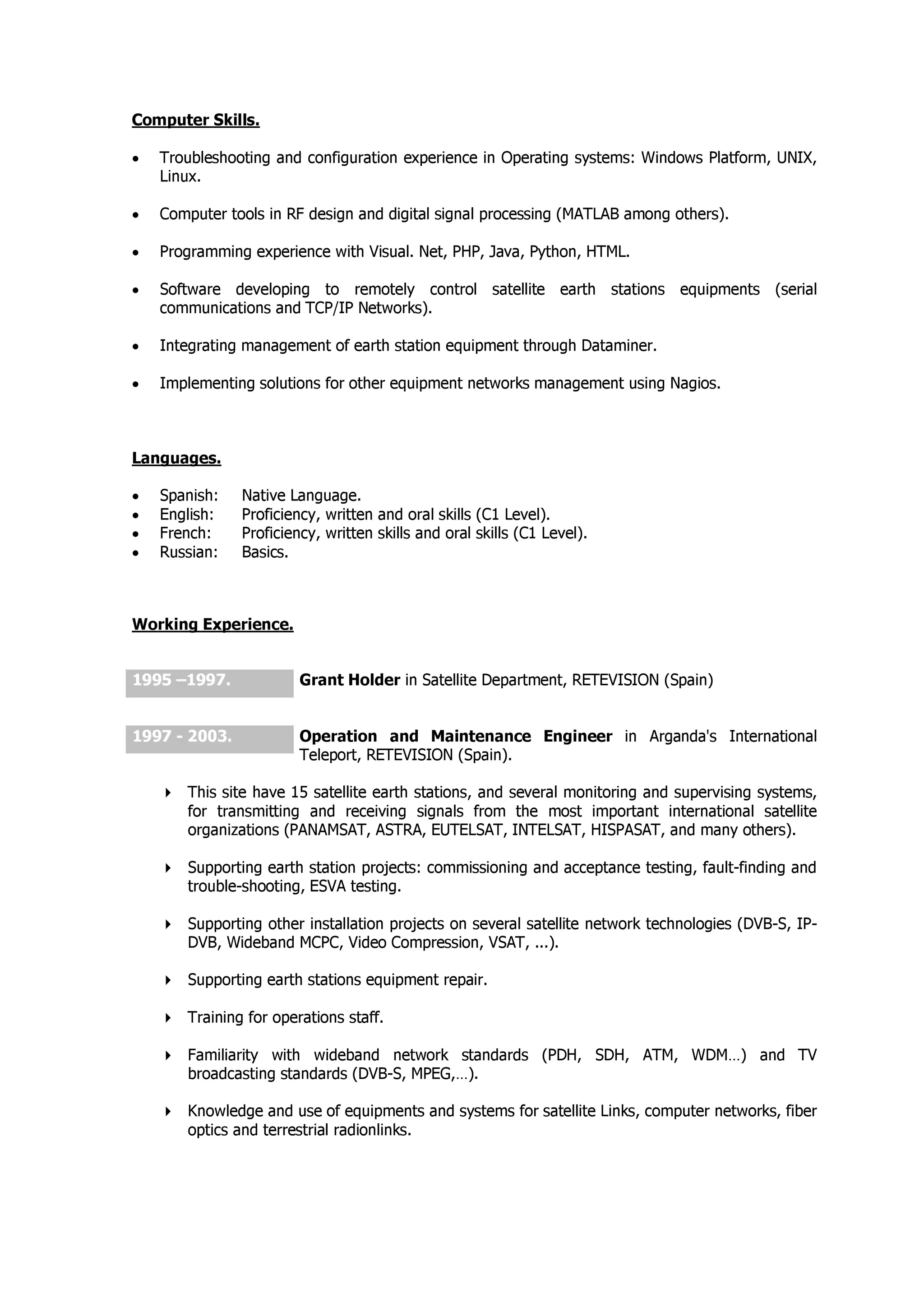 Raul Diaz - CURRICULUM VITAE | PDF