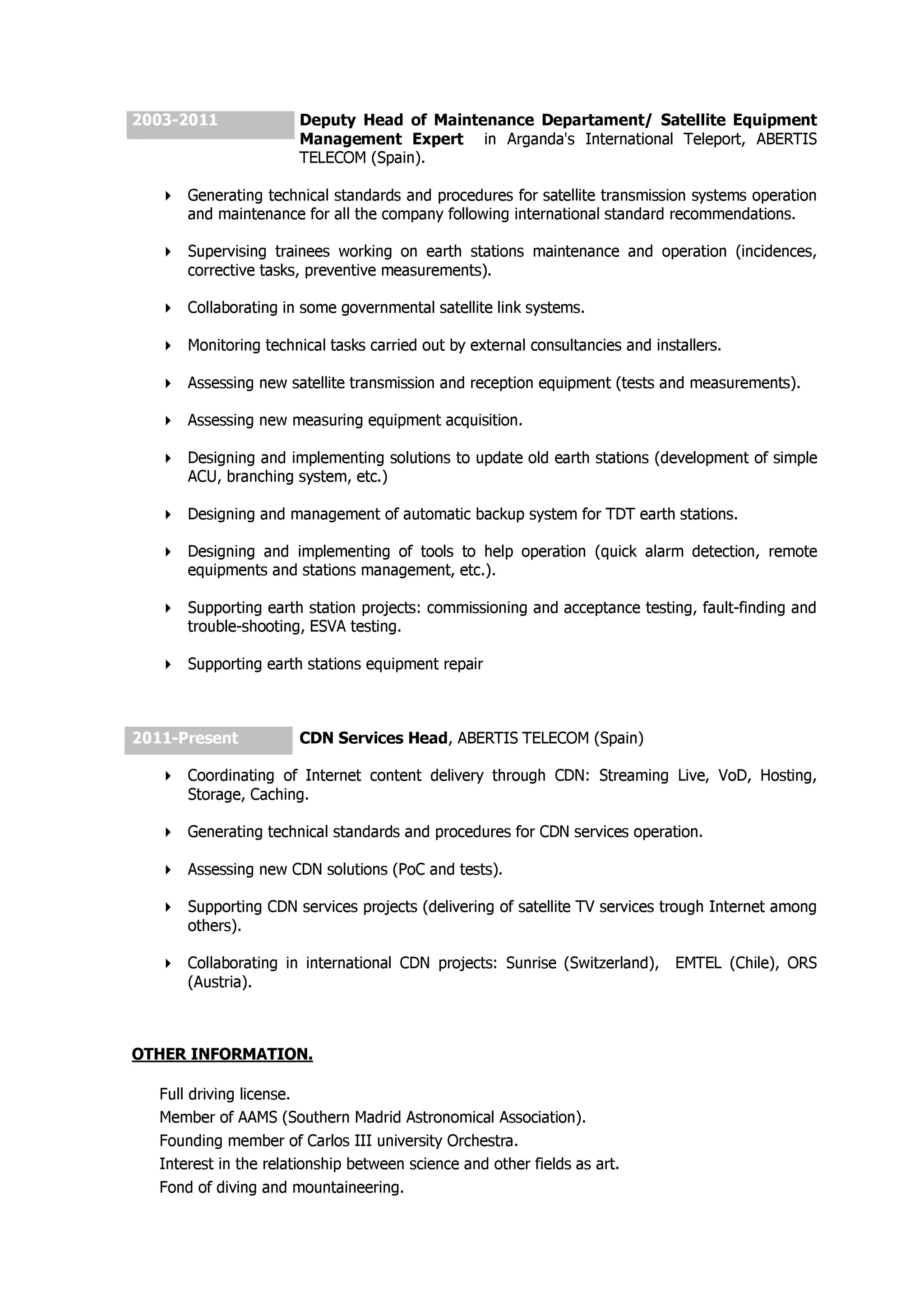 Raul Diaz - CURRICULUM VITAE | PDF