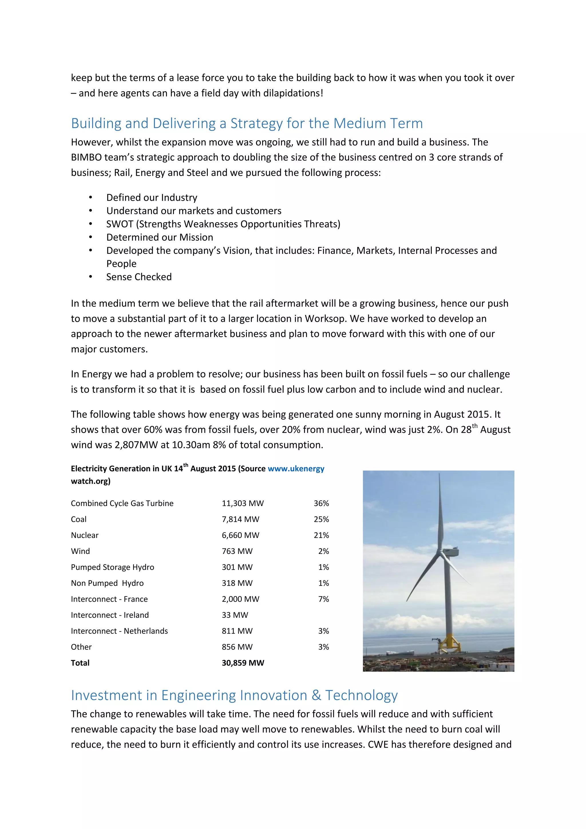 Case Study_Engineering_CWE Ltd BIMBO | PDF